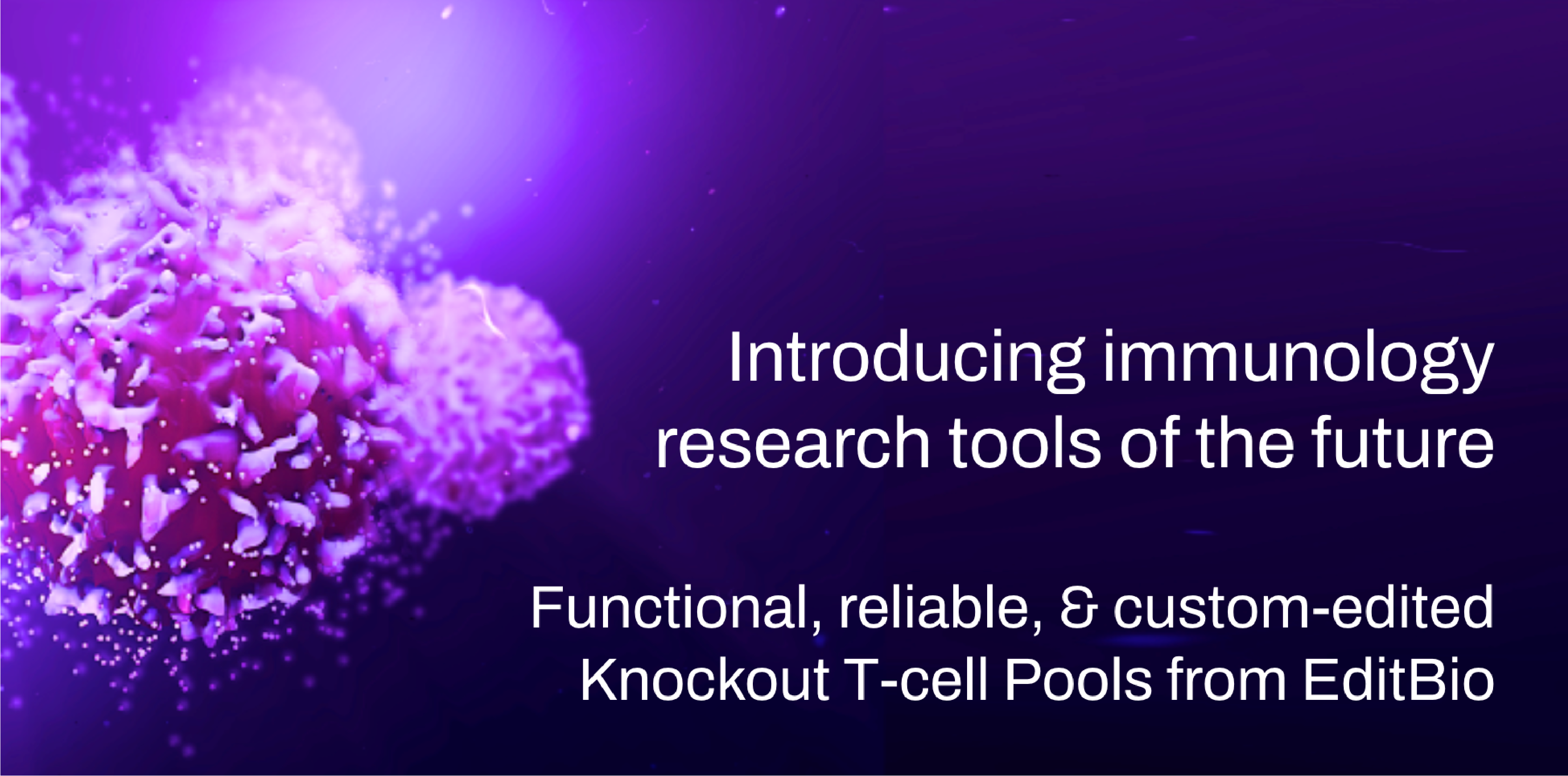 Knockout CD8 and CD4 T Cells | EditCo